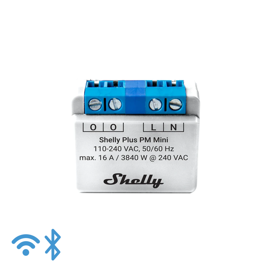 Shelly Plus PM mini Unterputz Relais | ZM6126